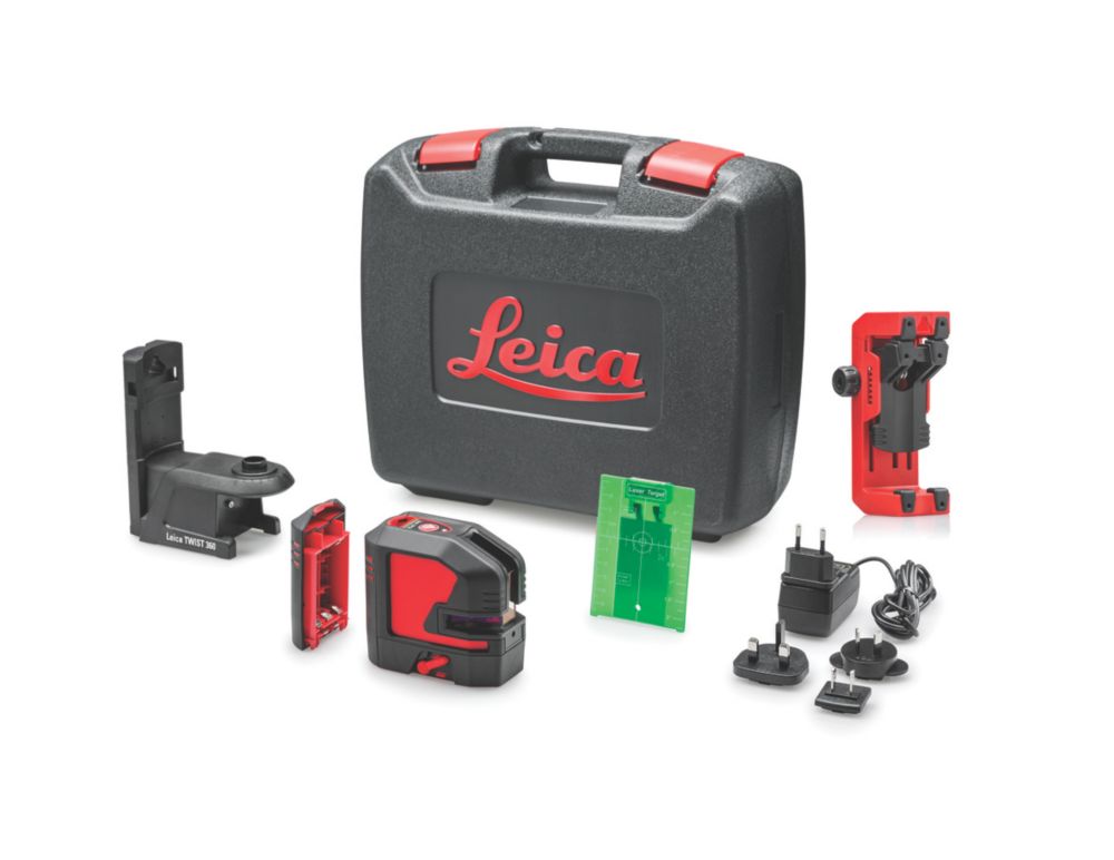 Leica L2P5G Green Self-Levelling Cross-Line Multifunctional Laser ...