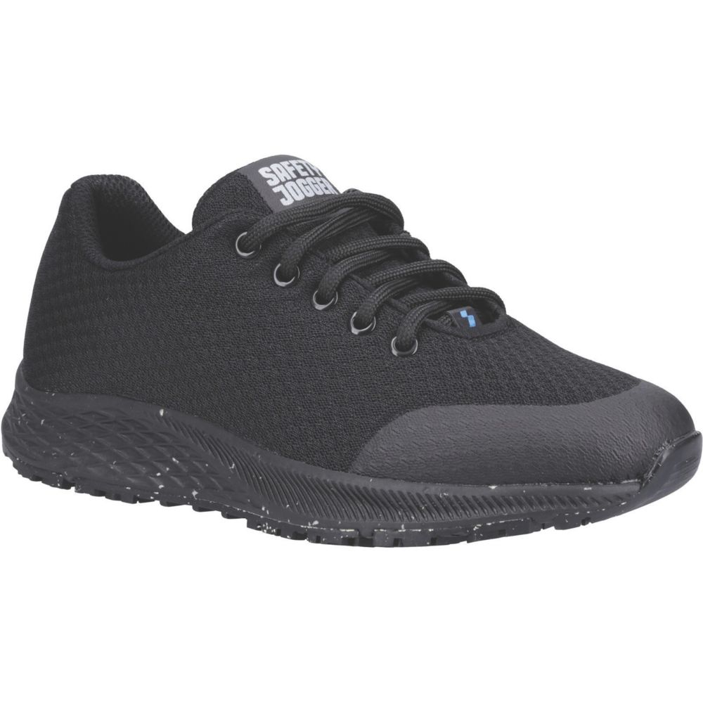 Safety Jogger JUNO O1 Size 11 Black Occupational Work Shoes - Screwfix