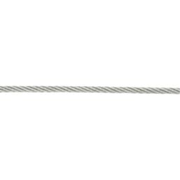 Diall Wire Rope Silver 4mm x 10m - Screwfix