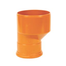 FloPlast Push-Fit Single Socket Invert Reducer 160mm - 110mm - Screwfix