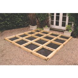 Forest 8' x 8' Timber Decking Base - Screwfix