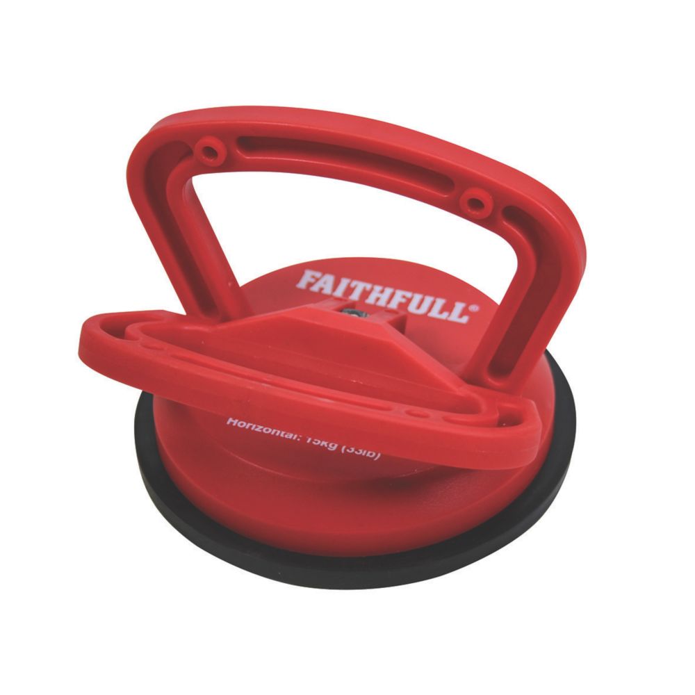 Faithfull Single Cup Suction Lifter Screwfix