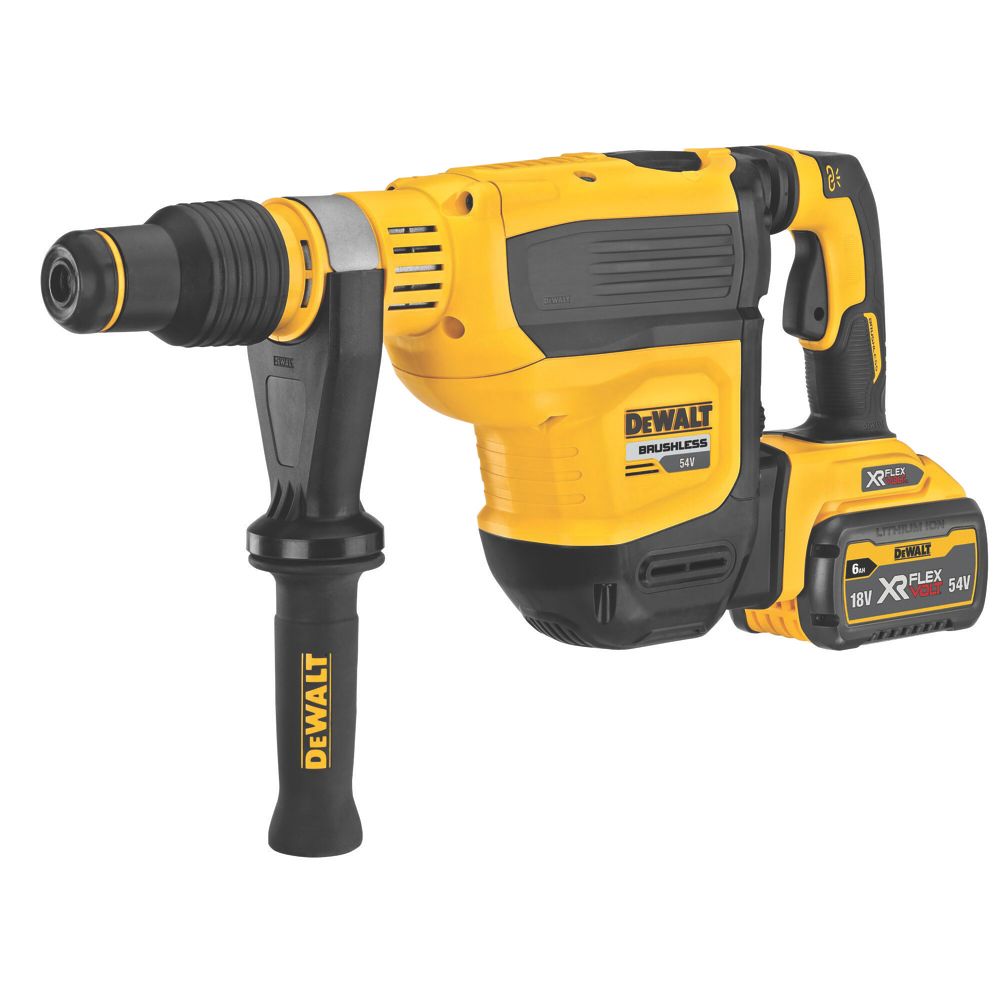 DEWALT DCH614X2-GB 6.8kg 54V 2 x 9.0Ah Li-Ion XR FlexVolt Brushless ...