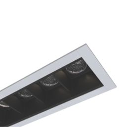 4lite Rectangular 300mm x 225mm LED Recessed Linear White 10W 950lm ...