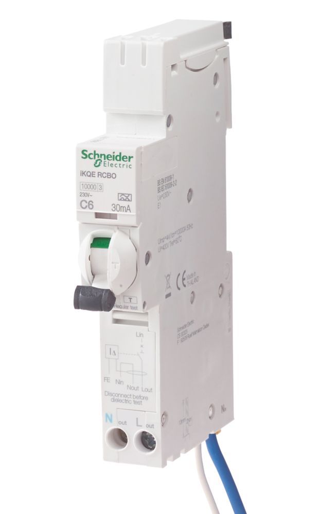 Schneider Electric RCBOs | Screwfix.com