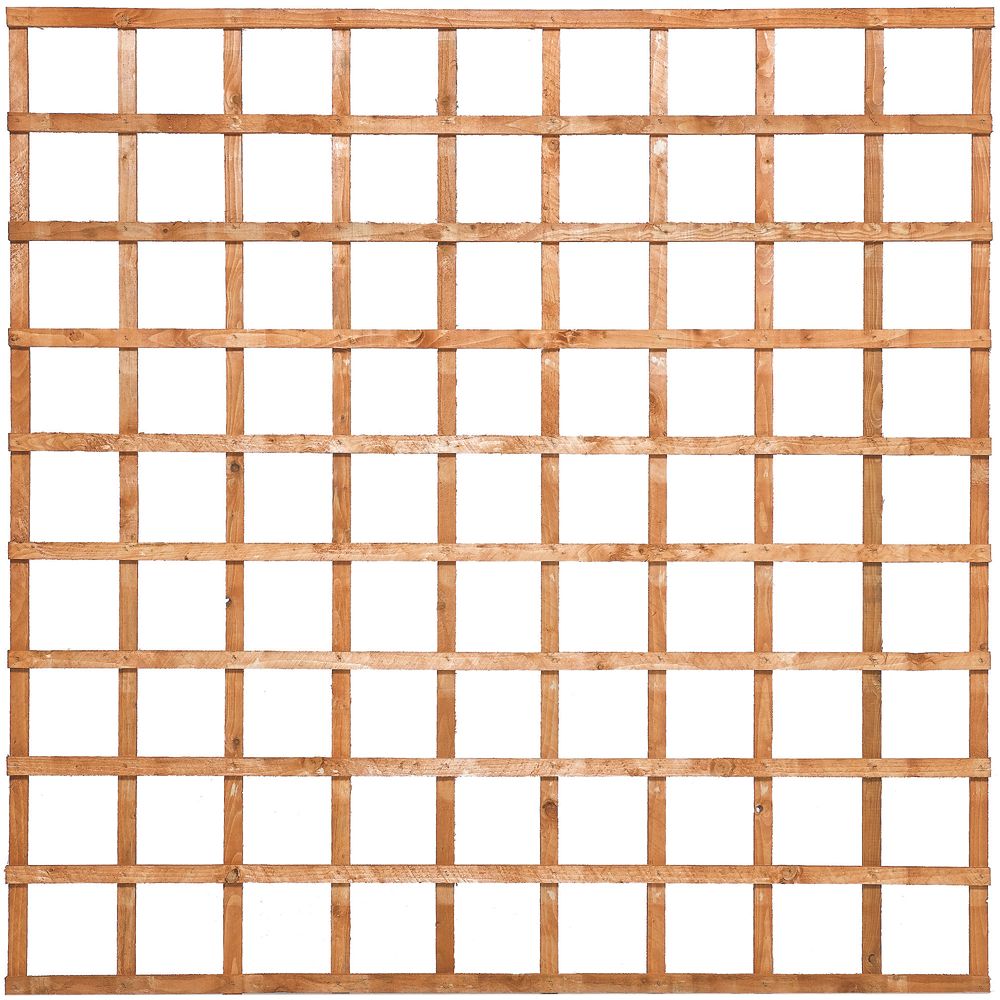 Rowlinson Softwood Square Heavy Duty Trellis 6' x 6' 3 Pack - Screwfix