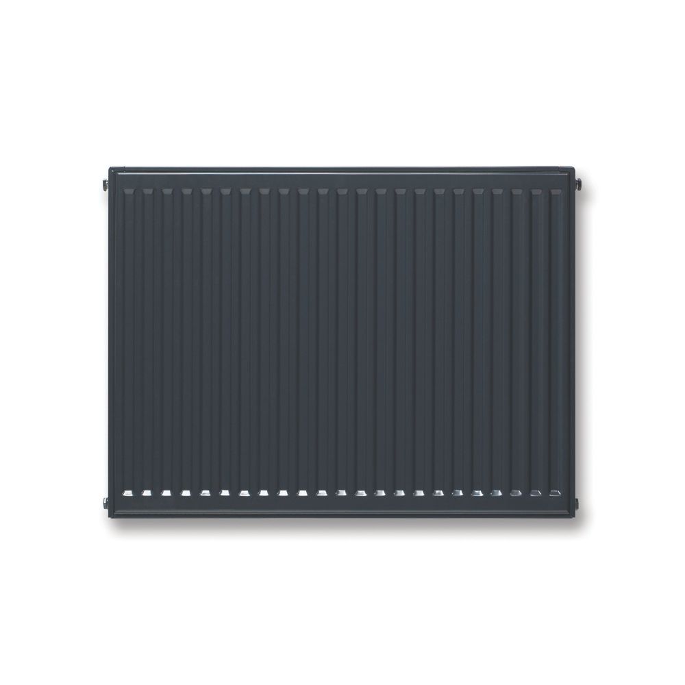 Time 600mm x 800mm 5108BTU Anthracite Type 22 Convector Radiator - Screwfix