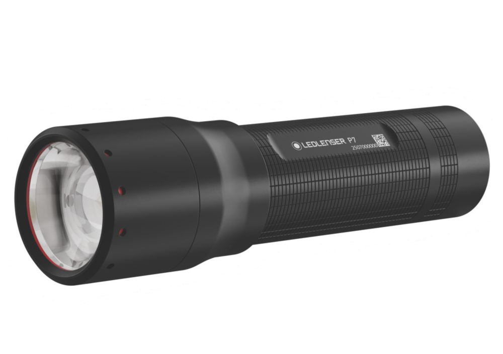 LEDlenser P7 LED Torch Black 650lm - Screwfix