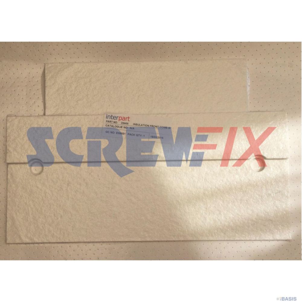 Baxi 239456 INSULATION-FRONT-COMB-BOX - Screwfix