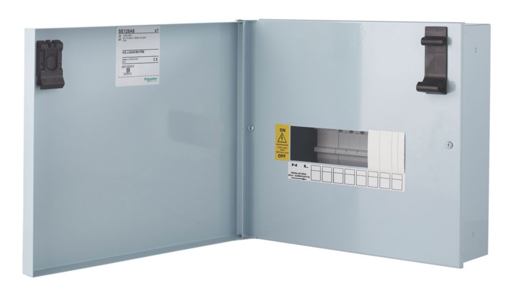 Schneider Electric KQ 8-Way Non-Metered Type A Distribution Board ...