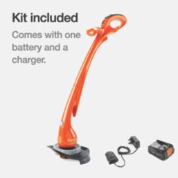 Flymo EasiTrim 250 18V 1 x 2.0Ah Li-Ion Power for All Cordless Battery ...