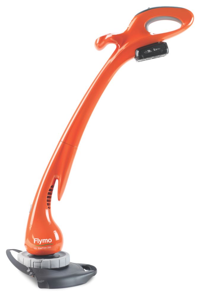 Flymo EasiTrim 250 18V 1 x 2.0Ah Li-Ion Power for All Cordless Battery ...