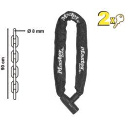 Master Lock Security Chain 0.9m x 8mm - Screwfix