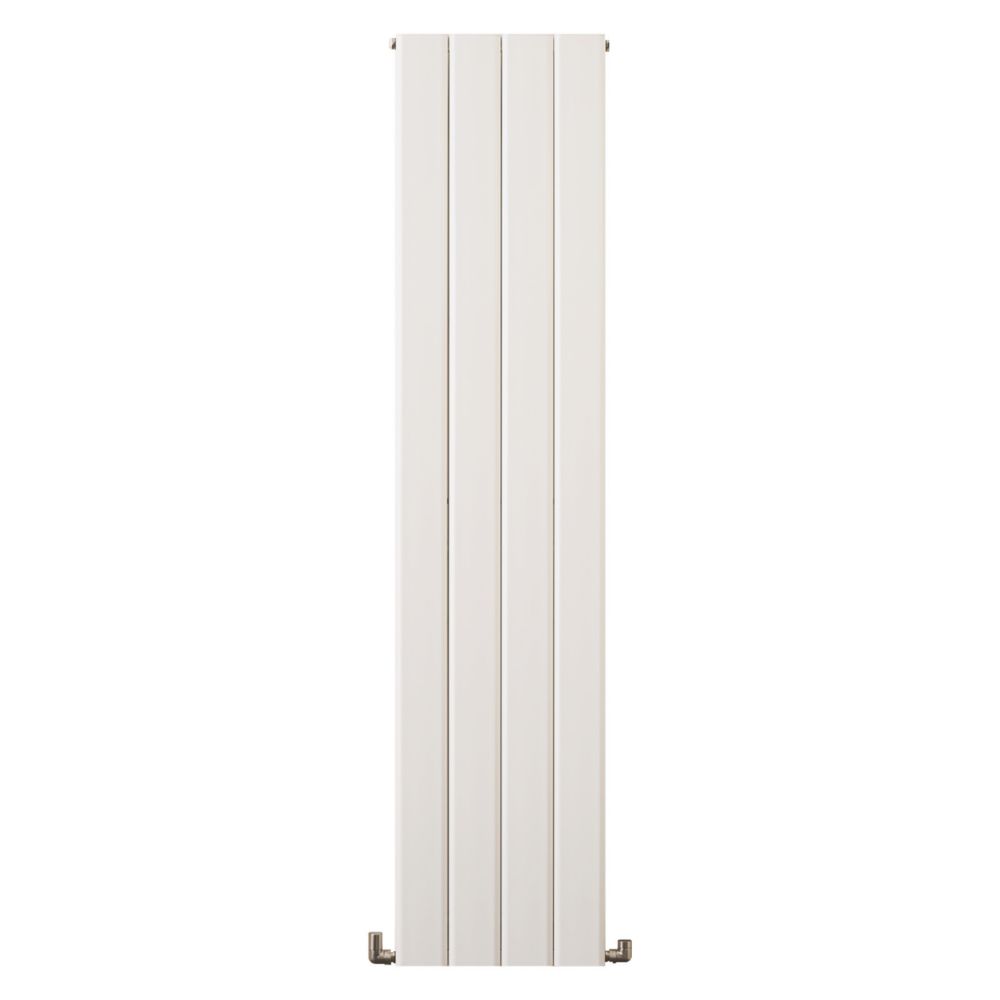 Towelrads Berkshire 1800mm x 407mm 3432BTU White Vertical Designer ...
