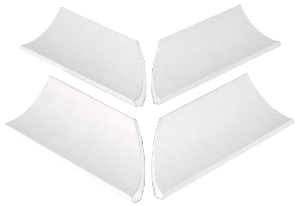 NMC Pro-Cove Lite Coving Internal Mitre Set 127mm x 238mm 4 Pack - Screwfix