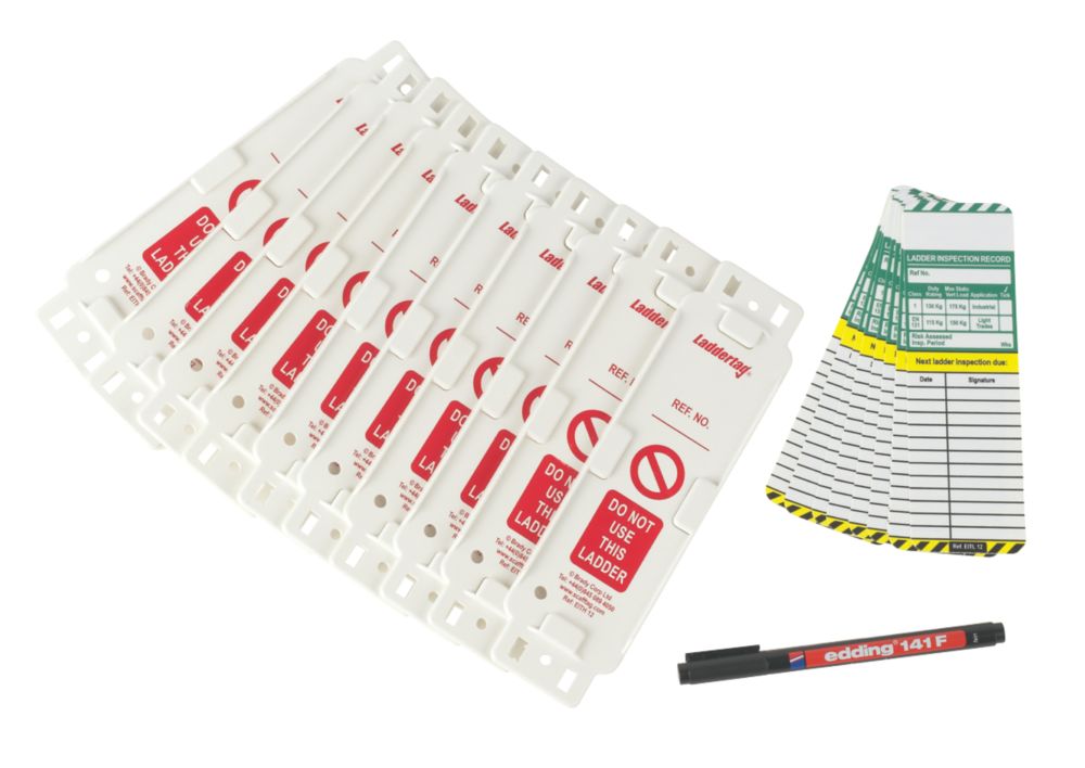 Scafftag Ladder Tag Kit - Screwfix
