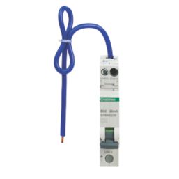 Crabtree Starbreaker 32A 30mA Type A SP & N B Curve Mini-RCBO - Screwfix