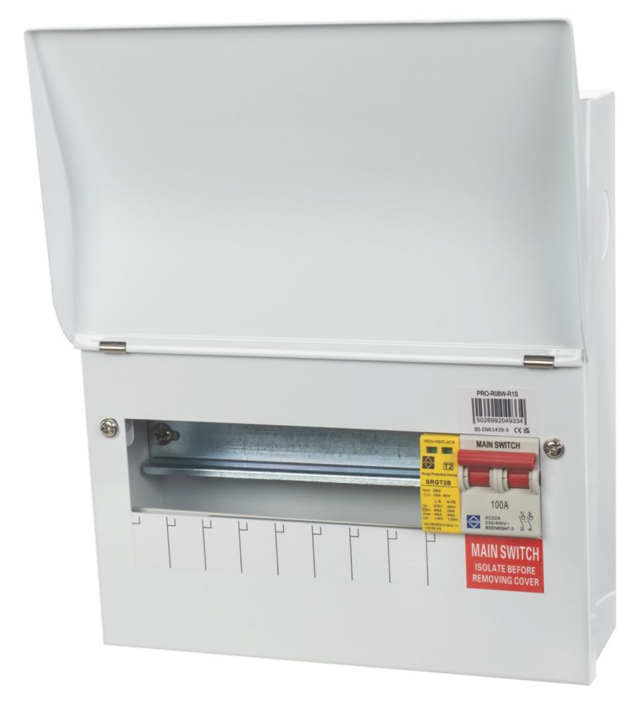 Lewden PRO-R08W-R1S 11-Module 8-Way Part-Populated High Integrity Main ...