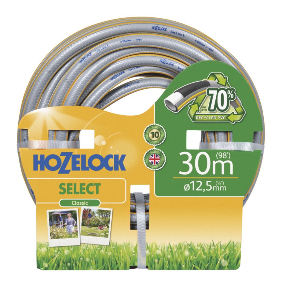 Hozelock Select 30m Garden Watering Hose - Screwfix