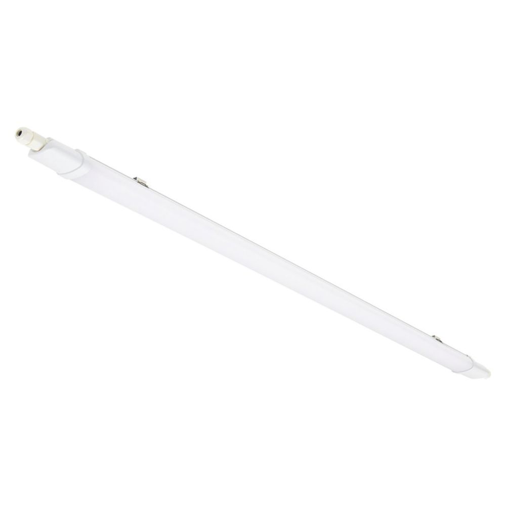 Sylvania Sylsplash Single 4ft LED IP65 Batten Light 40W 5000lm 220-240V ...