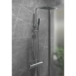ETAL Delta Rear-Fed Exposed Polished Chrome Thermostatic Bar Mixer ...