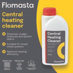 Flomasta Central Heating Cleaner 500ml - Screwfix