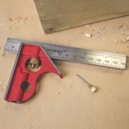Faithfull Combination Square 6" (150mm) - Screwfix