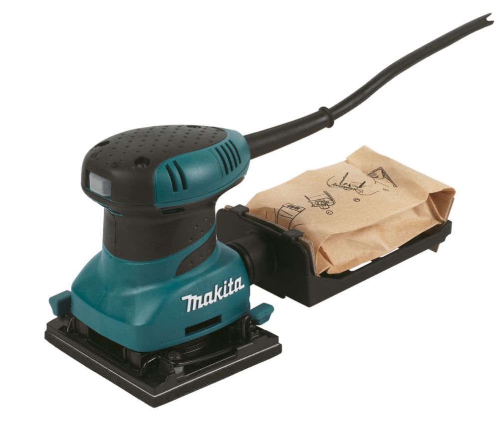 Makita BO4555/2 Electric 1/4 Palm Sander 240V - Screwfix