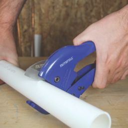 Faithfull 3-42mm Manual Plastic Pipe Cutter - Screwfix
