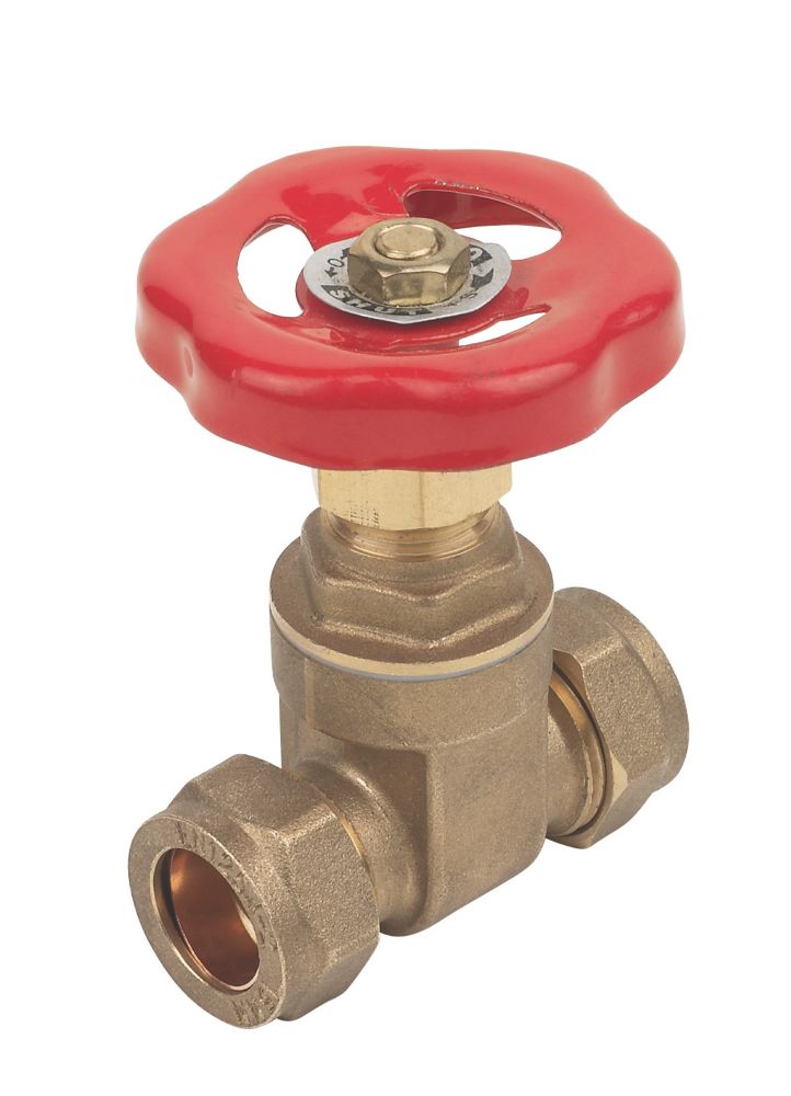 Flomasta Gate Valve 15mm - Screwfix