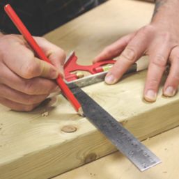 Faithfull Combination Square 12" (300mm) - Screwfix