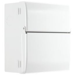 British General Fortress 6-Module 4-Way Part-Populated Main Switch Consumer Unit - Screwfix