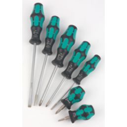 Wera 300/7 Kraftform Plus Mixed Screwdriver Set 7 Pieces - Screwfix