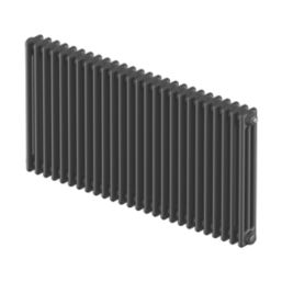 Acova 600mm x 1042mm 4571BTU Anthracite Horizontal 3 Column Radiator ...