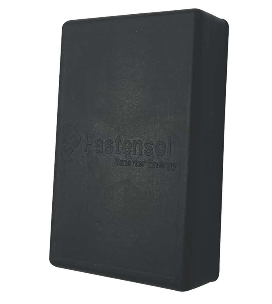 Fastensol Solar Rail Caps 60mm x 30mm 8 Pack - Screwfix