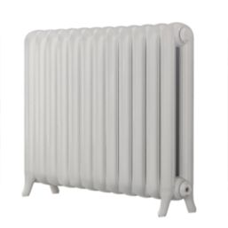 Arroll 748mm x 946mm 4536BTU White Cast Iron 2 Column Radiator - Screwfix