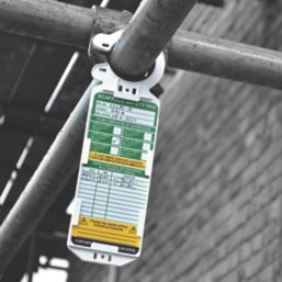 Essentials Scaffold Tag Single Kit 2 Piece Set - Screwfix