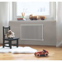 Acova Vuelta 1250W 3-Column Electric Radiator 623mm x 870mm White ...