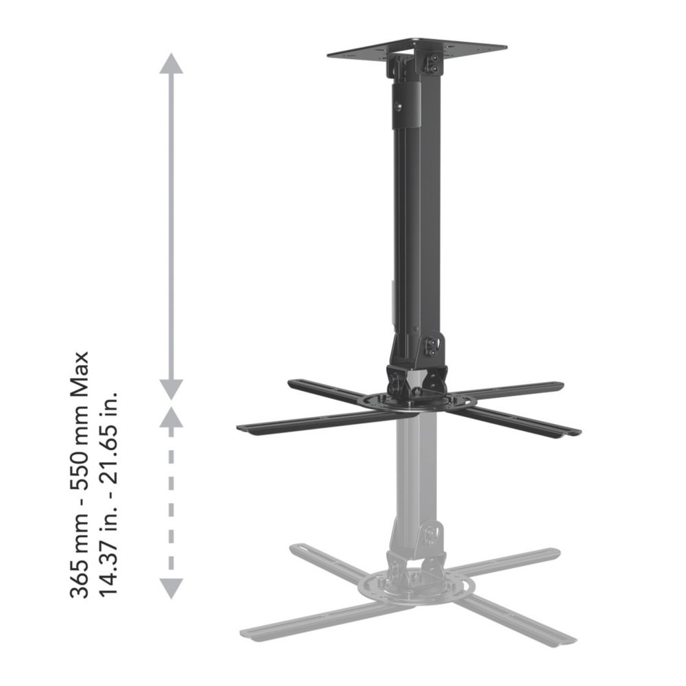 Small Clamping Projector Ceiling Mounts WEWATCH Universal Projector