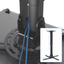 Ceiling Mount Projector Cable Management | Shelly Lighting