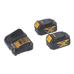DEWALT DCK266M2T-GB 18V 2 x 4.0Ah Li-Ion XR Brushless Cordless Twin Pack - Screwfix