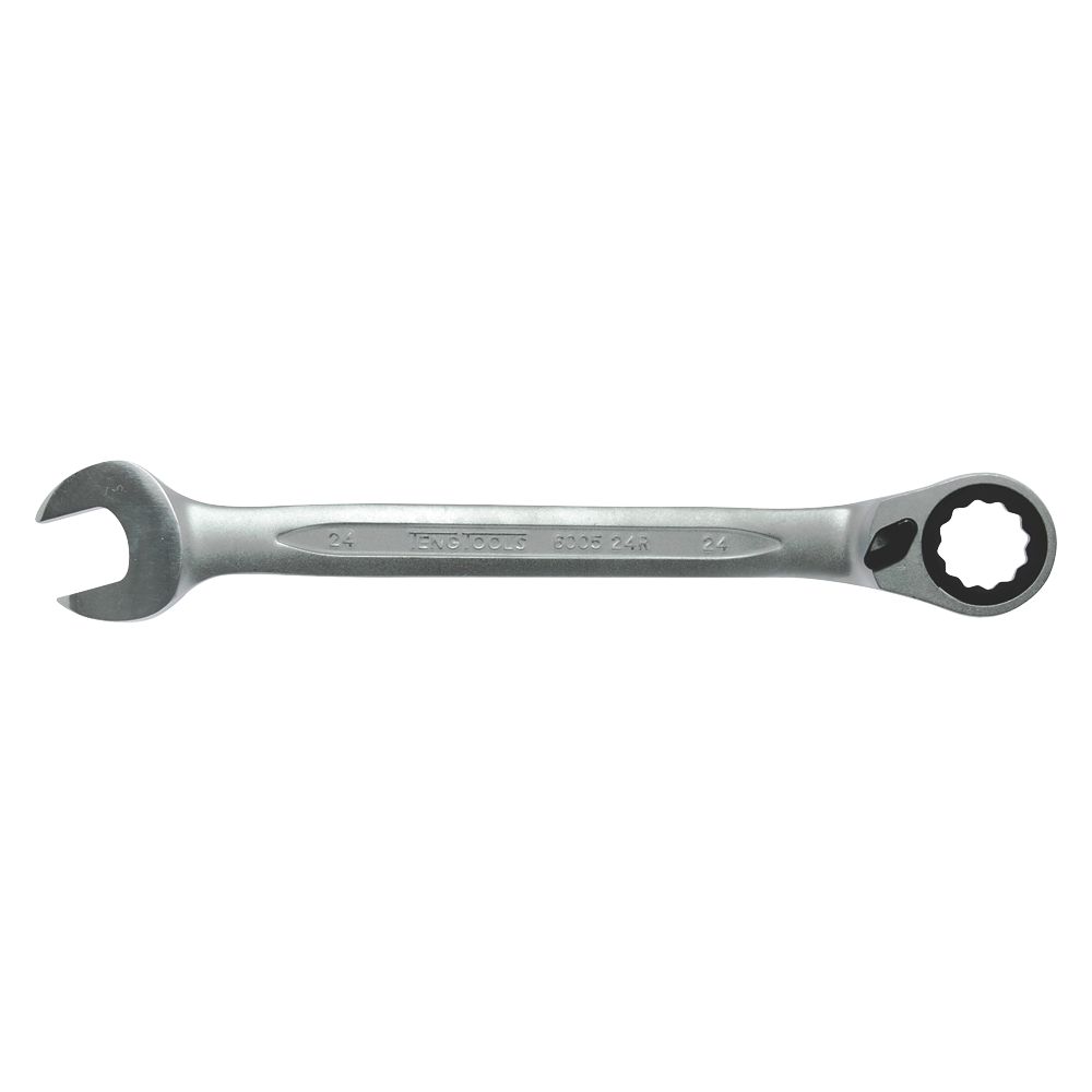 Teng Tools 600524R Ratchet Spanner 24mm | Spanners | Screwfix.com