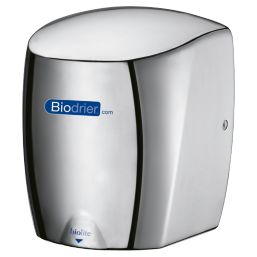 Biodrier Biolite High Speed Low Energy Hand Dryer Chrome 0.65-0.9kW ...
