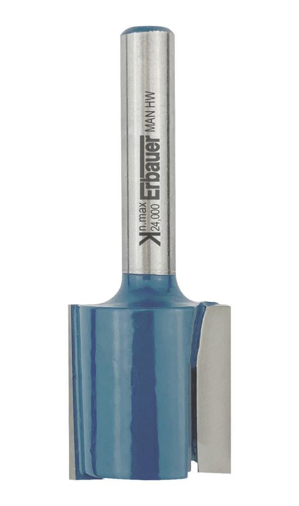 Erbauer 1/4" Straight Router Cutter 19mm x 20mm - Screwfix