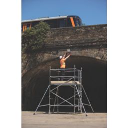 Boss Ladderspan 3T Double Depth Aluminium Tower 1.2m x 1.8m x 2.2m ...