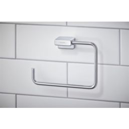 Hansgrohe AddStoris Towel Ring Chrome - Screwfix