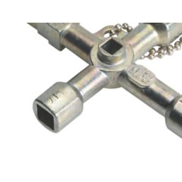 Knipex Profi-Key 11-Way Control Cabinet Key - Screwfix