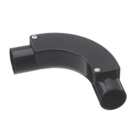 Deta TTE Black Inspection Bend 25mm - Screwfix