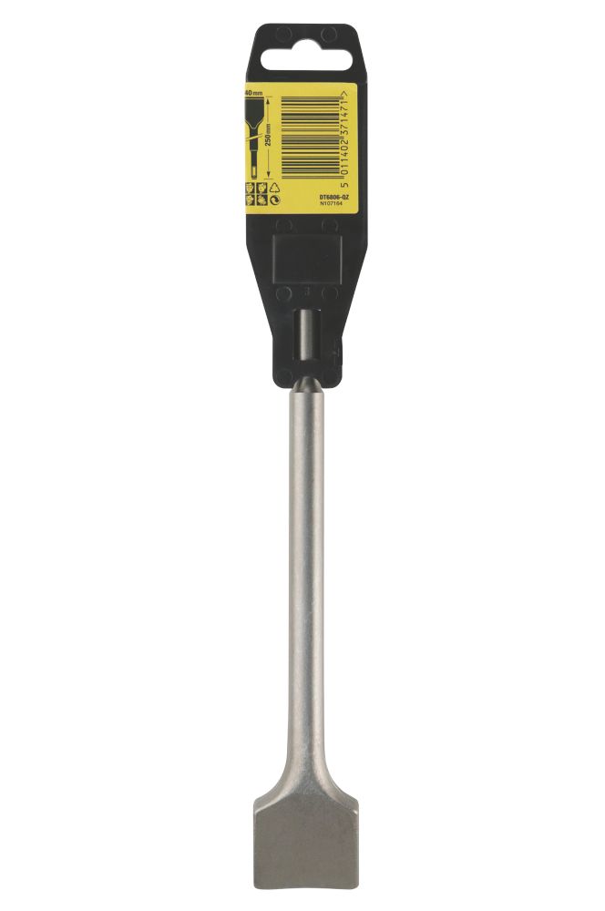 DeWalt SDS Plus Shank Cranked Tile Chisel 40mm x 250mm