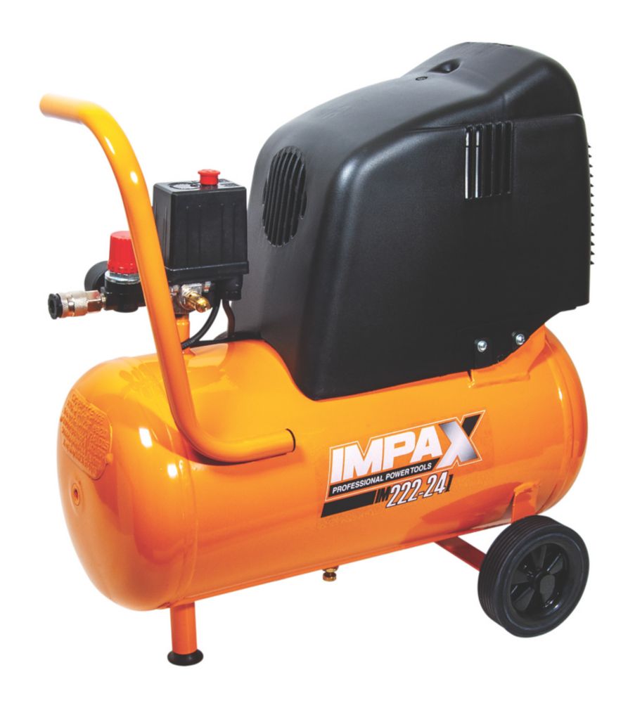 Refurb IMPAX OM227-24 CM2 PROE3625 24Ltr Electric Air Compressor 230V ...